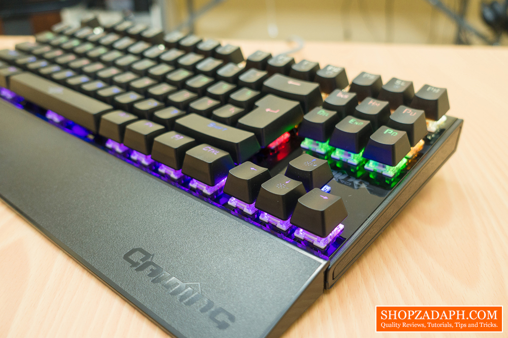 Gigaware K28 Mechanical Gaming Keyboard Review - Content Blue Switch ...