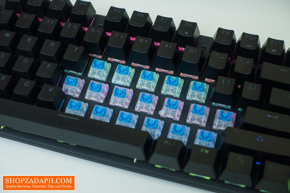 Shipadoo JK200 Mechanical Gaming Keyboard Review - X Blue Switch ...