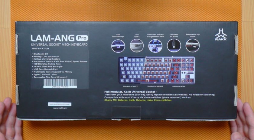 Rakk Lam-Ang Pro Mechanical Keyboard Review - Universal Socket Keyboard ...