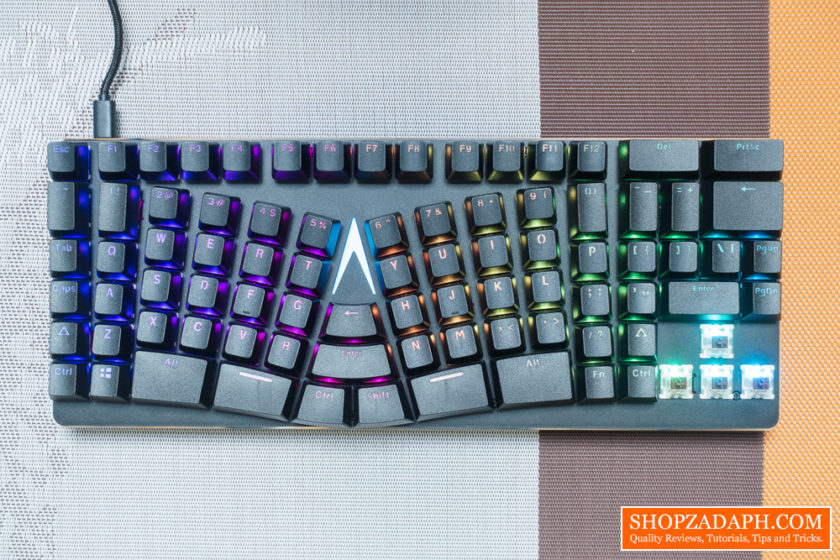 X-Bows Ergonomic Mechanical Keyboard Review - Silent Gateron Brown ...
