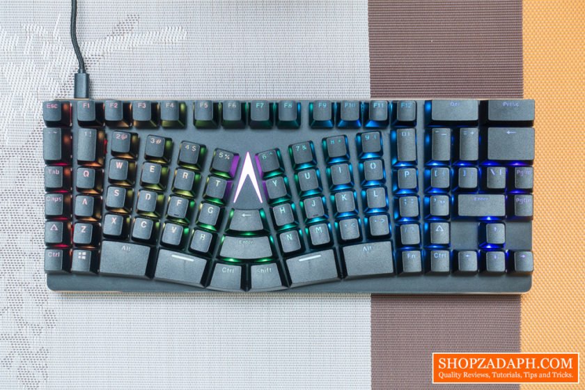X-Bows Ergonomic Mechanical Keyboard Review - Silent Gateron Brown ...
