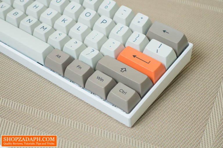 Akko Steam Engine Keycaps Review - SA VS OEM profile - TechBroll