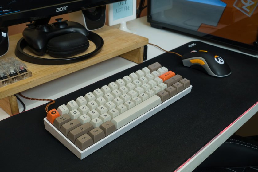 Akko Steam Engine Keycaps Review - SA VS OEM profile - TechBroll