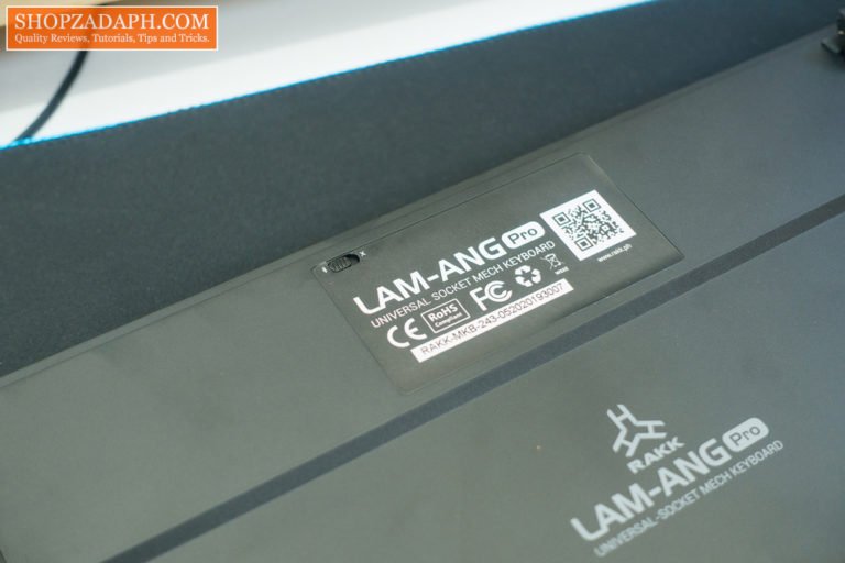 Rakk Lam-Ang Pro Mechanical Keyboard Review - Universal Socket Keyboard ...