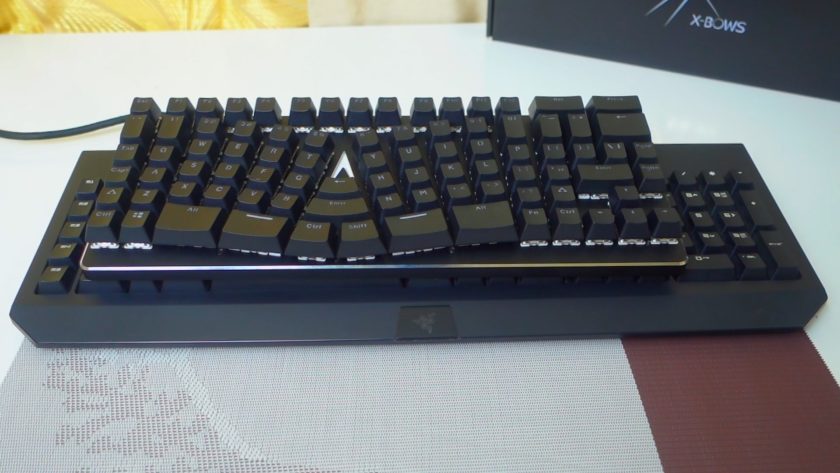X-Bows Ergonomic Mechanical Keyboard Review - Silent Gateron Brown ...