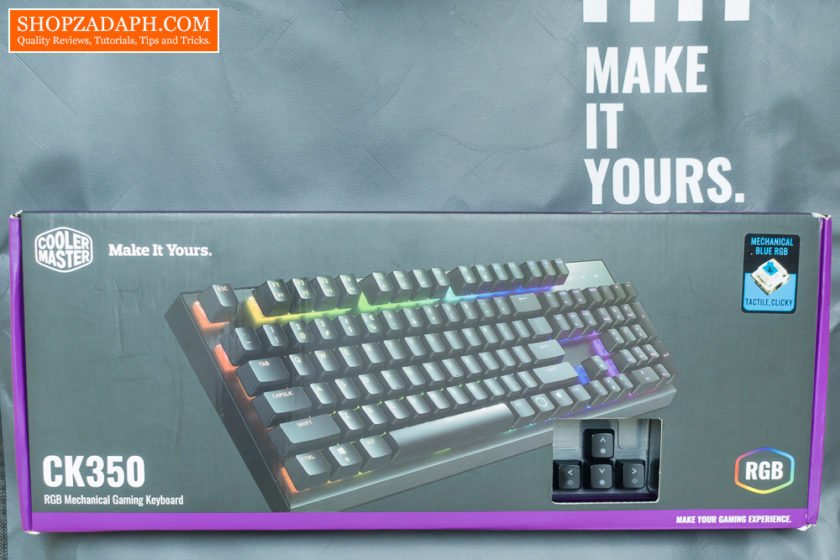 Cooler Master CK350 Mechanical Keyboard Review - TechBroll