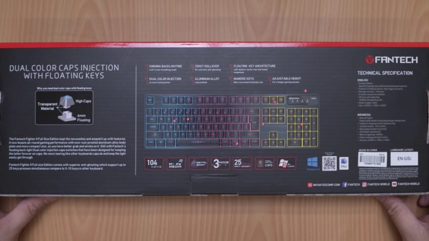 Fantech Fighter II K613 and K613L Review - TechBroll