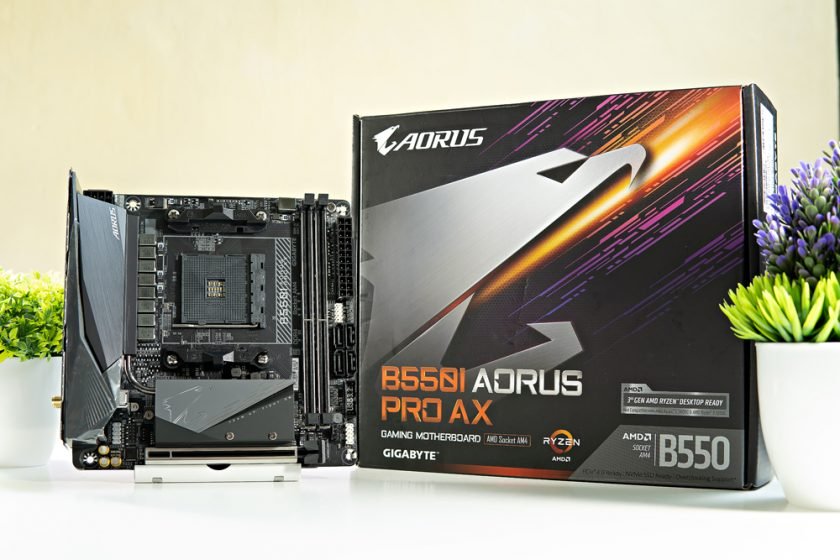 Aorus B550I Pro AX Mini-ITX Motherboard Unboxing and Overview - TechBroll