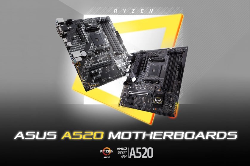ASUS Announces A520 Motherboards - TechBroll