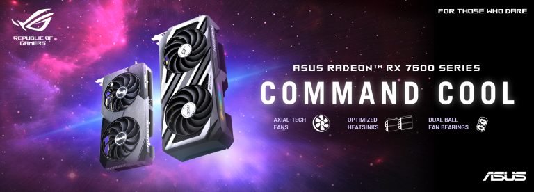 ASUS Announces ROG Strix & ASUS Dual AMD Radeon RX 7600 Graphics Cards ...