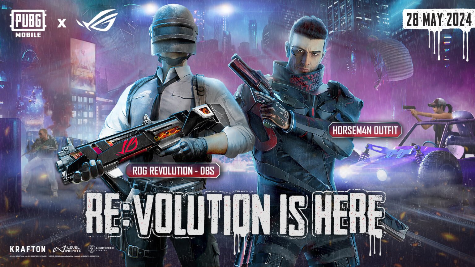ASUS Republic of Gamers Introduce the ROG SAGA in Collaboration with PUBG MOBILE - TechBroll