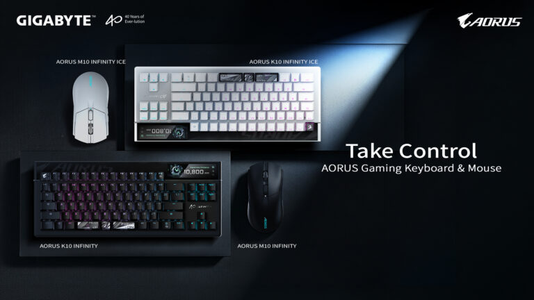 GIGABYTE Unveils Next-Generation Gaming Peripherals with AORUS K10 ...
